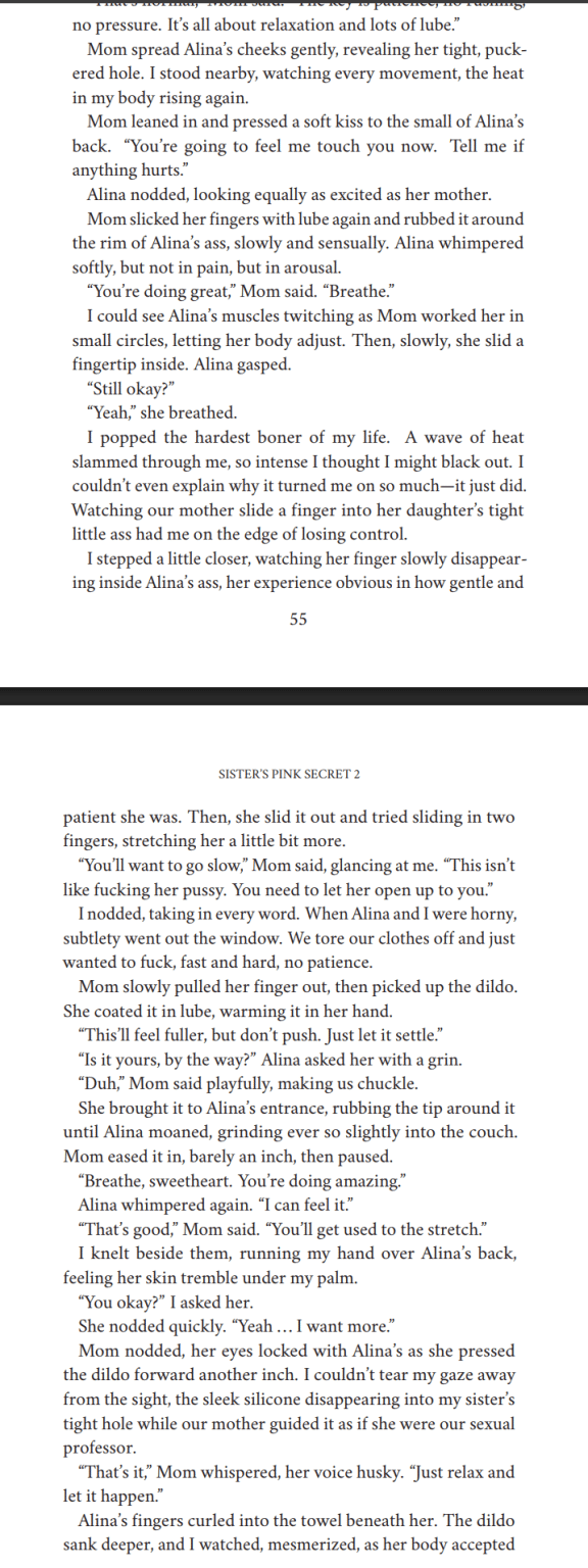 Sister's Pink Secret 2: Mom's Pink Help - Julius Incestus