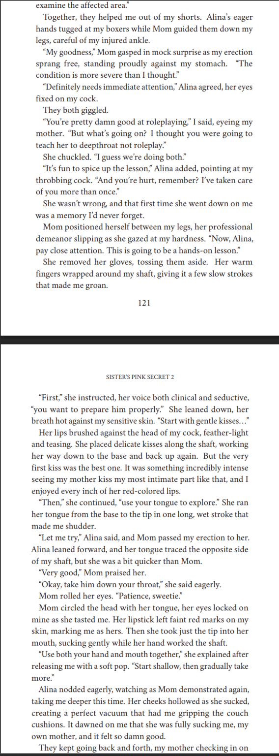 Sister's Pink Secret 2: Mom's Pink Help - Julius Incestus